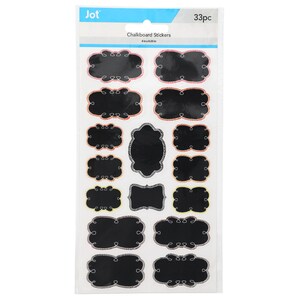 View Jot Chalkboard Sticker Assortment, 12-ct.
