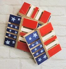 small american flags dollar tree