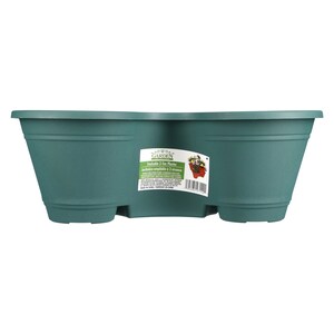 View 14-in. Plastic Stackable 3-Pot Planters
