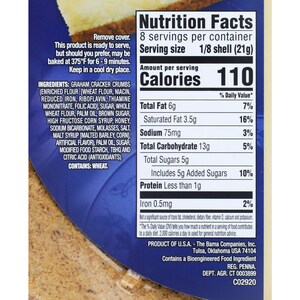 View Bama 9-in. Graham Cracker Pie