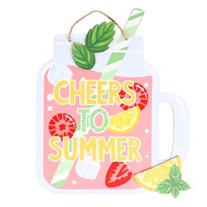 View Summer Beverage Decorative Wall Signs,