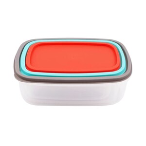 Surefresh Rectangle Containers, 3-ct. | Dollar Tree