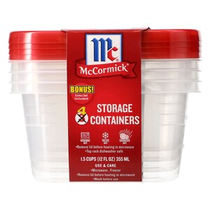 View McCormick Rectangular 1.5 Cups Storage