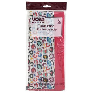 View Voila Fashion Print Tissue Paper,