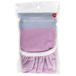 View Shower Caps with Terry Lining