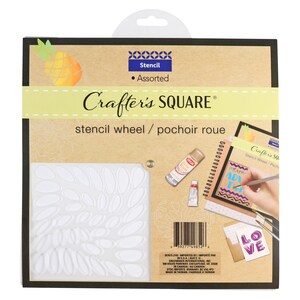 View Crafters Square Plastic Stencil Wheels,