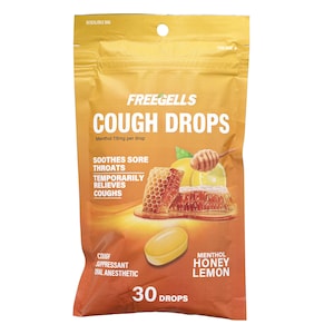 Freegells Honey Lemon Cough Drops, 30-ct. | Dollar Tree