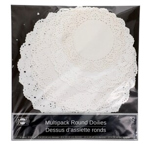 View Multipack Round Paper Doilies in