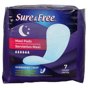 View Sure & Free Overnight Maxi