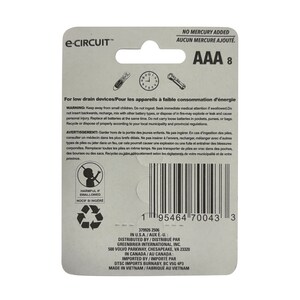 View E-Circuit Super Heavy Duty AAA