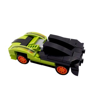 Assorted Make-It Blocks Pullback Action Car Construction Blocks, 1 ct ...