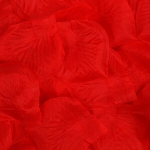 View Red and Pink Fabric Rose