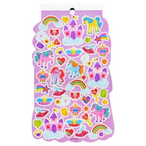 View Assorted Sparkly Die Cut Sticker