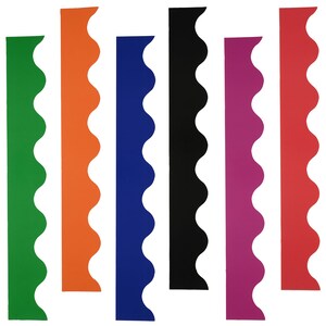 View Teaching Tree Colorful Wall Borders,