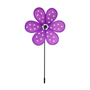 View Outdoor Fun Polka-Dot Garden Pinwheels,