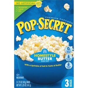 View Pop Secret Popcorn Homestyle Butter