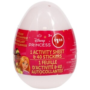 Licensed Character Plastic Easter Eggs with Prizes | Dollar Tree