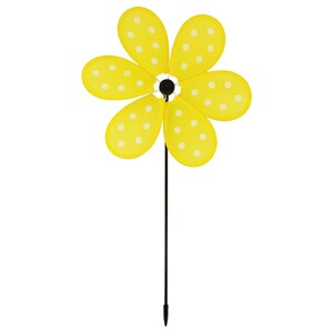 View Outdoor Fun Polka-Dot Garden Pinwheels,