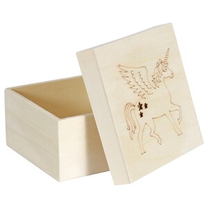 View Crafters Square Wooden Decor Boxes