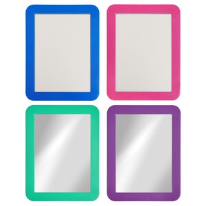 View Jot Colorful Magnetic Locker Mirror,