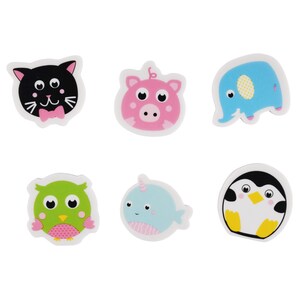 View Jot Fun-Shaped Erasers, 12-ct. Packs