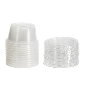View Clear Plastic Condiment Cups with