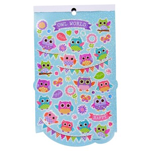 View Assorted Sparkly Die Cut Sticker