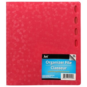 View Jot Durable Vinyl File Organizers,