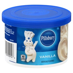 View Pillsbury Vanilla Frosting, 10-oz. Containers