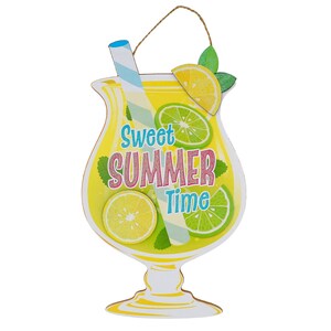 View Summer Beverage Decorative Wall Signs,
