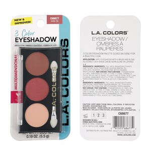 View L.A. Colors 3 Color Eyeshadow,