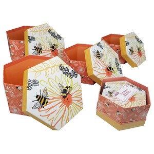 View Voila Decorative Hexagonal Nesting Boxes