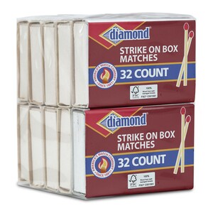 View Diamond Strike-On-Box Mini Match Boxes,