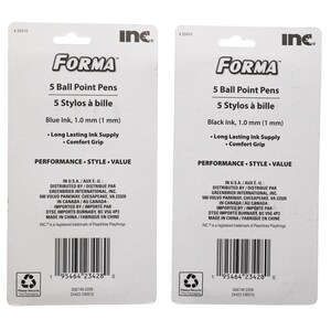 View Inc Forma Ball Point Pens,