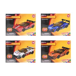View Make-It-Blocks Racing Car Construction Blocks
