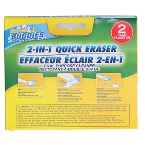 View Scrub Buddies 2-in-1 Quick Eraser