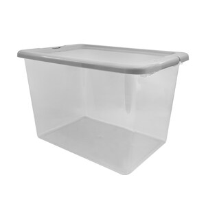 View Storage Container with Clip Lid,