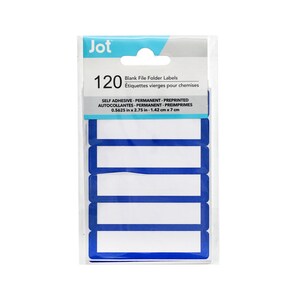 View Color-Coded Blank File Folder Labels,