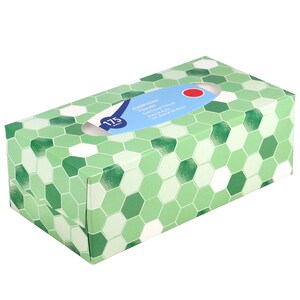 View 2-Ply Facial Tissues, 175-ct. Box