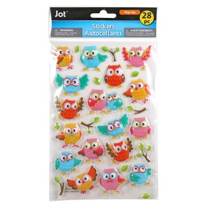 View Jot Assorted Pop-Up Foil Stickers