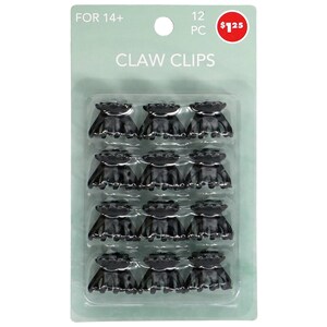 View Mini Claw Clips, 12-ct. Packs