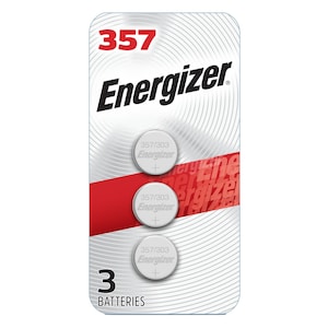 View Energizer 357/303 Batteries, 1.5V Silver