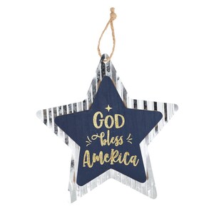 View Patriotic Metal Wall Décor Signs