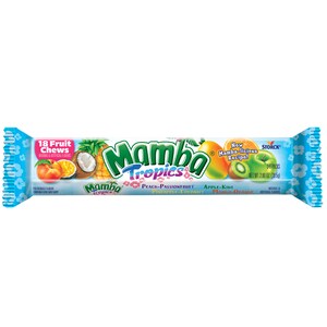 Mamba Tropics Chews 3 Brick Stick Pack, 2.8 oz. | Dollar Tree