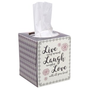 View 2-Ply Decorative Sentimental Facial Tissues,