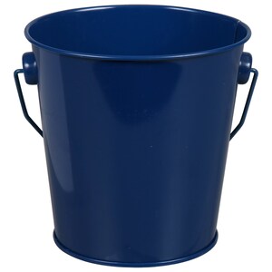 View Solid Color Tin Pails with