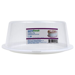 View Sure Fresh Reusable Plastic Cake