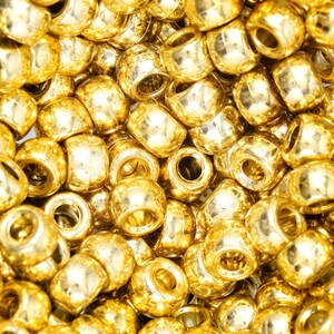 View Crafter's Square Metallic Pony Beads,