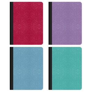 View Jot Glitter Cover Composition Notebooks,