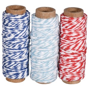 View Crafters Square Colorful Baker's Twine,
